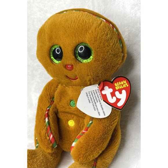 Ty | Toys | Ty Beanie Bellies Crispin The Gingerbread Man Christmas ...